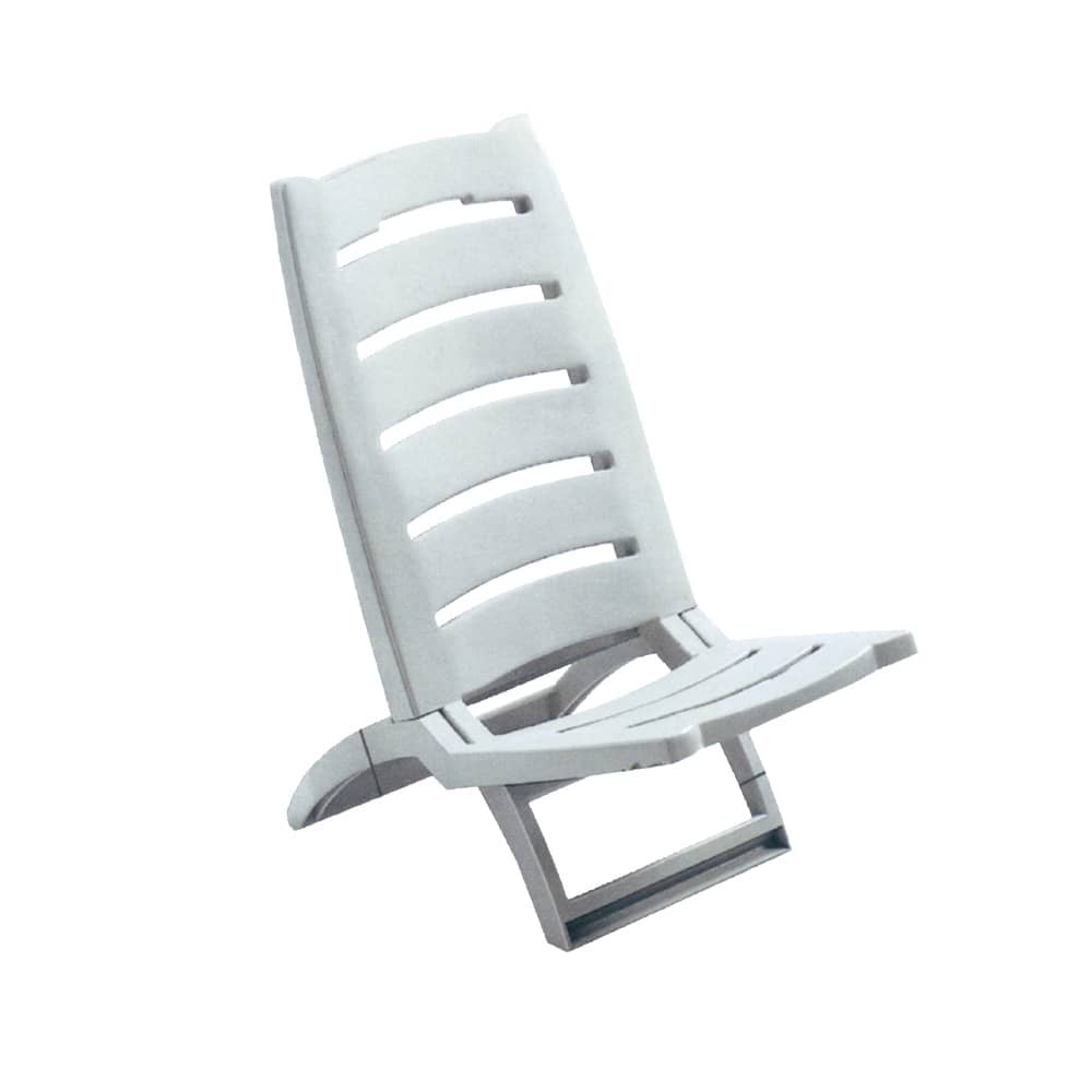 Chaise de Plage Plastique Blanche – Sud Bazar